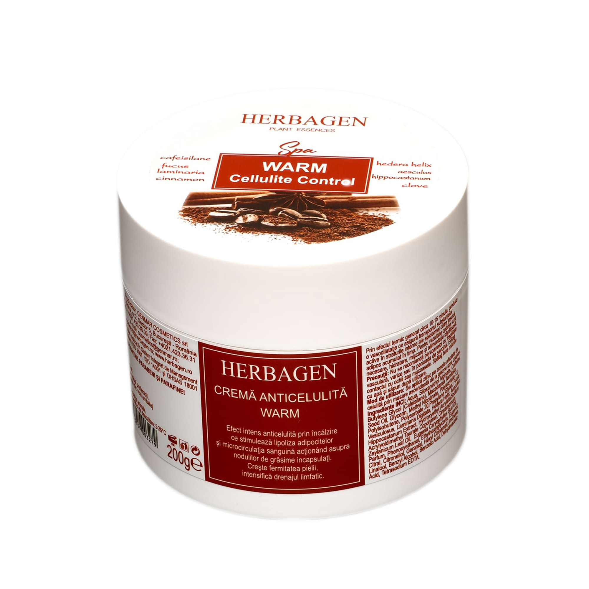 Crema anticelulită WARM - Herbagen