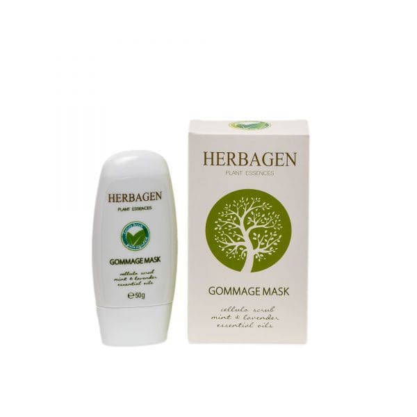 Gel facial exfoliator cu scrub celulozic - Herbagen
