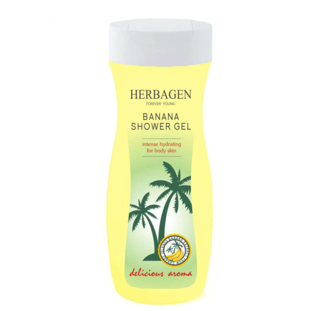 Gel de dus cu extract de banana 300ml - Herbagen