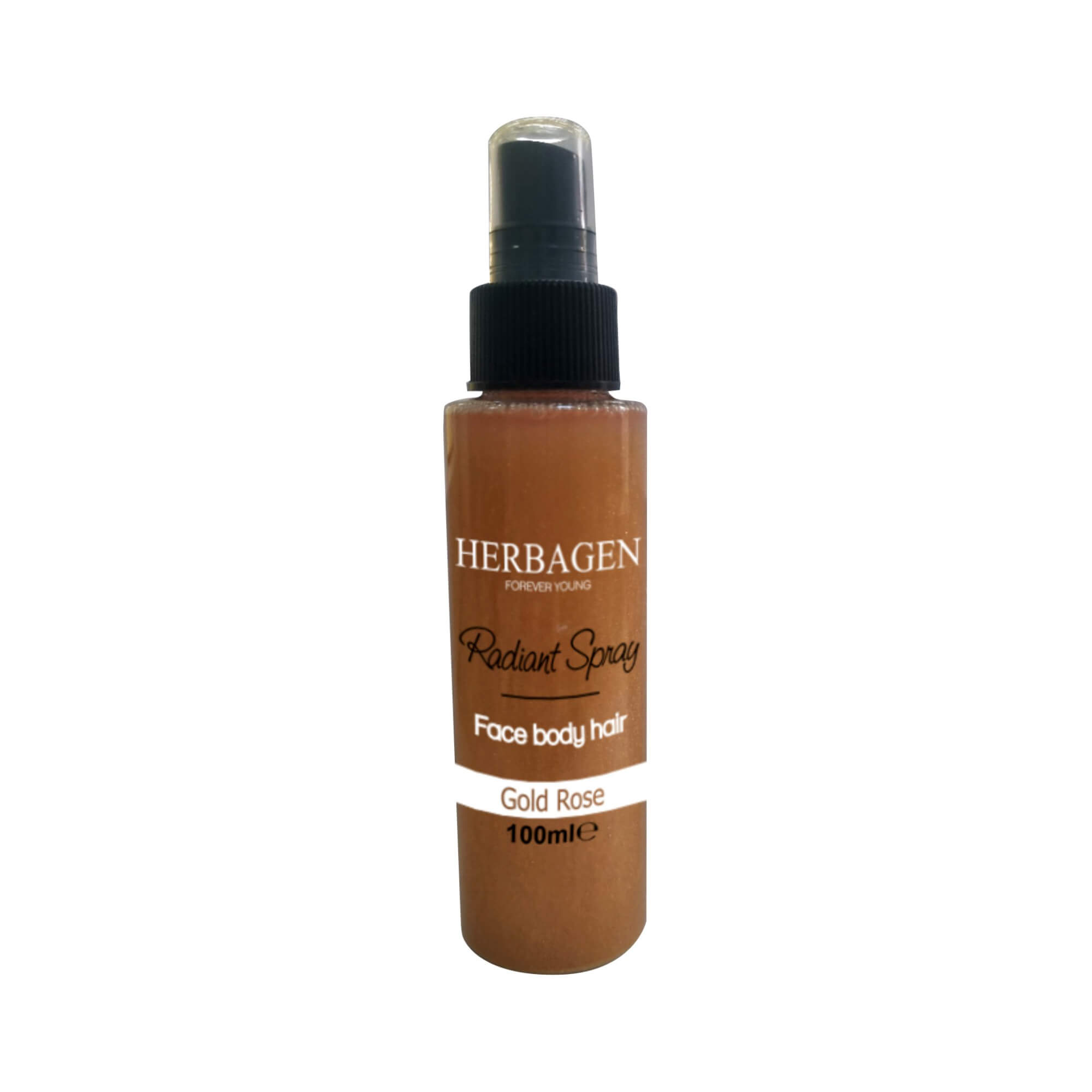 Radiant Spray - Gold Rose - Face, body, hair - Herbagen